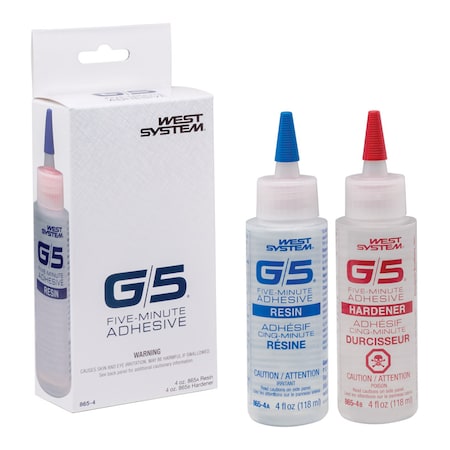 West System West System G/5 High Strength Glue Clear Adhesive Kit 2 pk ...