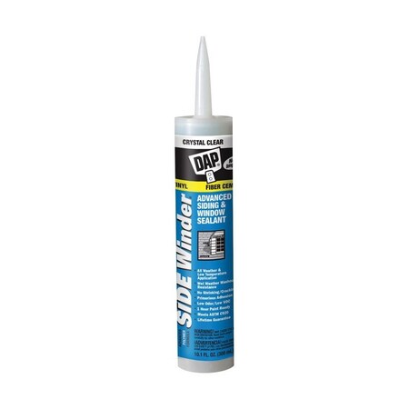 Dap Crystal Clear Polymer Siding and Window Sealant 10.1 oz 7079800816 ...
