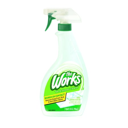 The Works Tub & Shower Cleaner 32 oz 65320WK | Zoro