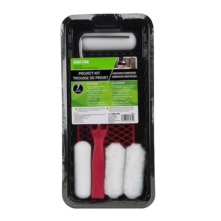Shur-Line Shur-Line 4 in. W Trim Paint Roller Kit Threaded End 2007338 ...