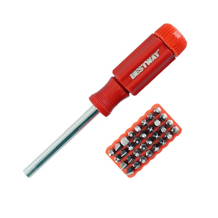 Best Way Tools Best Way Tools Magnetic Screwdriver Set 32 pc 63540 | Zoro