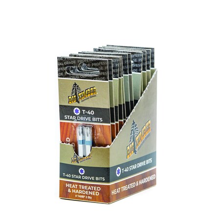 Big Timber Star T40 X 2 in. L Torx Power Bit Heat-Treated Steel T40MP ...