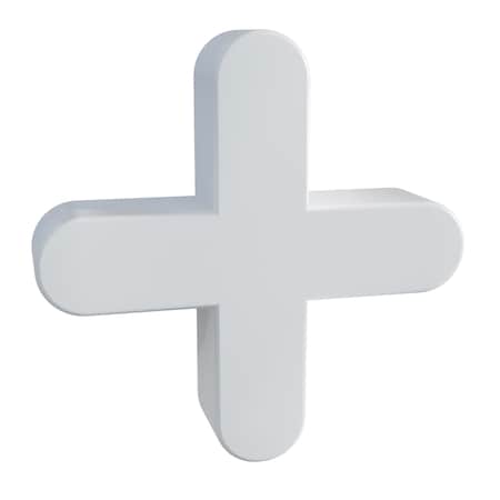 Qep 0.77 in. H X 0.77 in. W X 0.120 in. L Plastic Tile Spacer 500 pc ...