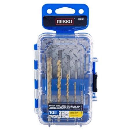 Mibro SCREW EXTRACTOR SET 10PC 358431 | Zoro