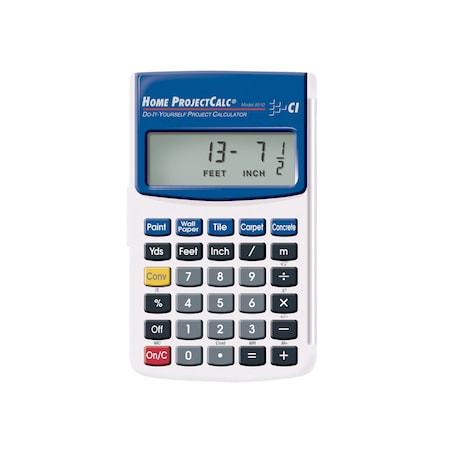 Calculated Calculated Industries Home ProjectCalc Blue/Gray 11 digit ...