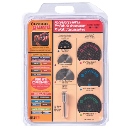 Gyros Gyros Tools GYROSGuard 1 1/4 in. X 4 in. L High Speed Steel Round ...