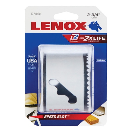 Lenox SAW HOLE 2 3/4 in BI LENOX 2060598 | Zoro