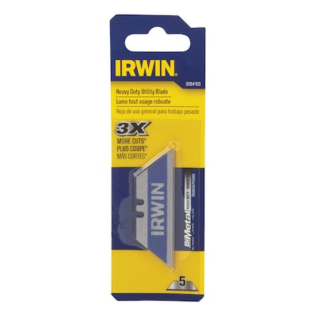 Irwin Irwin Bi-Metal Heavy Duty Replacement Blade 2.5 in. L 5 pc ...