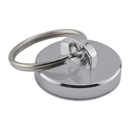 Master Magnetics Magnet Source 1-1/8 in. L X 0.25 in. W Silver Round ...