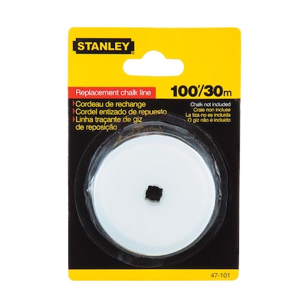 Stanley Stanley Chalk Line Refill 100 ft. White 47-101 | Zoro
