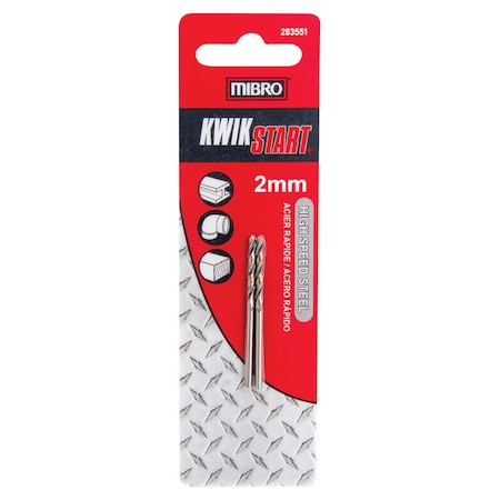 Mibro DRILLBIT HSS 2MM 283551AC | Zoro