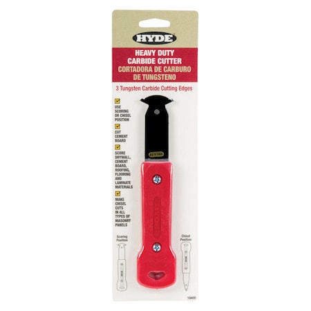 Hyde Hyde Metal Carbide Cutter 0.8 in. H X 3.7 in. W X 11.56 in. L ...