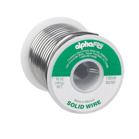 Alpha Fry Solder Wire 50/50Solid1# 13505 | Zoro