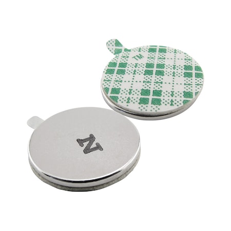 Master Magnetics Magnet Source 0.75 in. L X 0.75 in. W Silver Disc ...