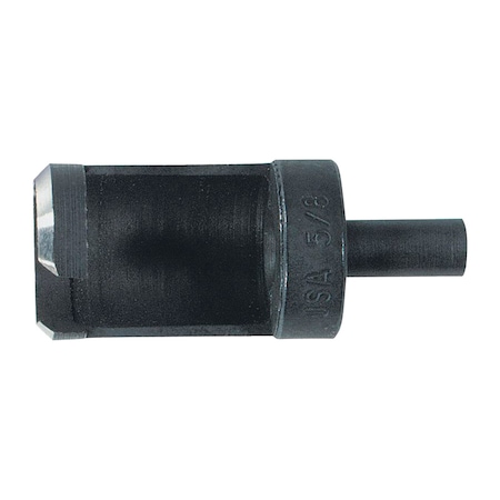 Irwin Irwin 5/8 in. X 2 in. L High Carbon Steel Plug Cutter Round Shank ...
