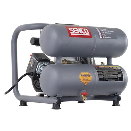 Senco Senco 2.5 gal Horizontal Portable Air Compressor 135 psi 1 HP ...