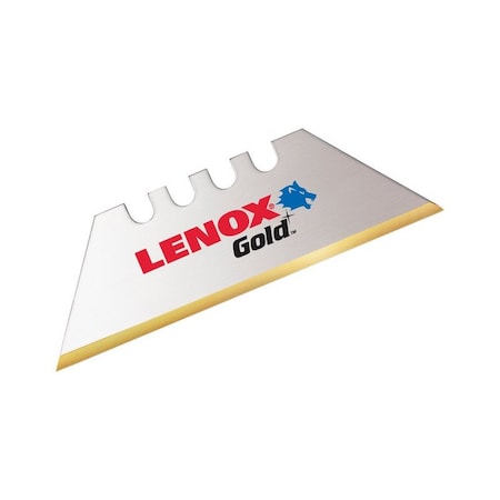 Irwin Lenox Gold High Speed Steel 4 Notch Utility Blade 2.5 in. L 50 pk ...