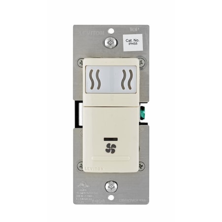 Leviton Leviton Single Pole Fan Control Fan Control Switch Light Almond ...
