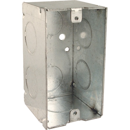 Raco Electrical Box, 16.5 cu in, Wall Box Box Type, 1, Steel 674 | Zoro