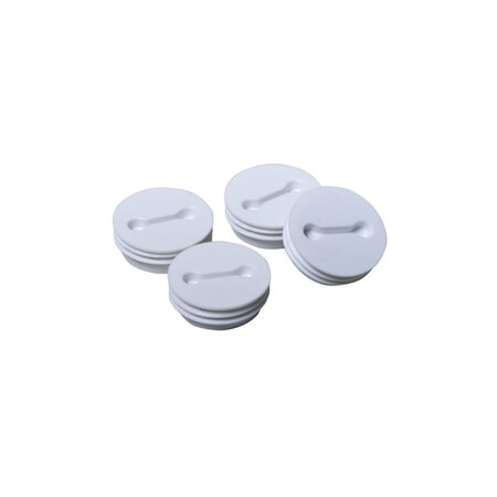 Hubbell CLOSURE PLUG ROUND WHITE 5269-1 | Zoro