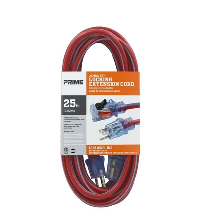 Prime Wire & Cable EXTN CORD 12/3 SJTW 25'L KCPL507825 | Zoro