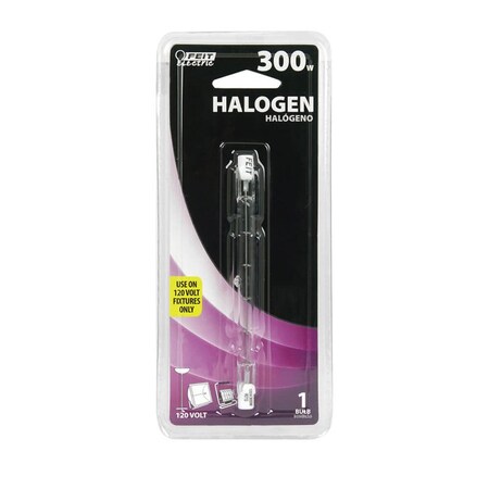 Feit Electric HALOGEN BULB 300LMN 300W BPQ300T3/CL | Zoro