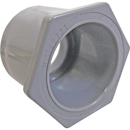 Cantex 1-1/4 X 1 in. PVC Reducing Bushing 1 pk 5142222C | Zoro