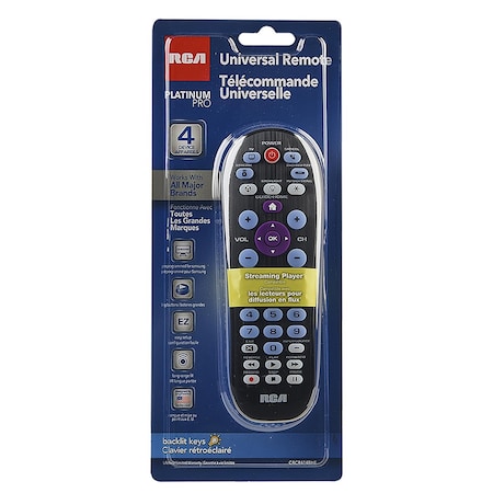Rca RCA Programmable Universal Big Button Remote Control RCR414BHE | Zoro