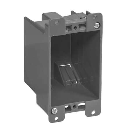 Gardner Bender Electrical Box, 14 cu in, Rectangular Box Type, 1, PVC ...