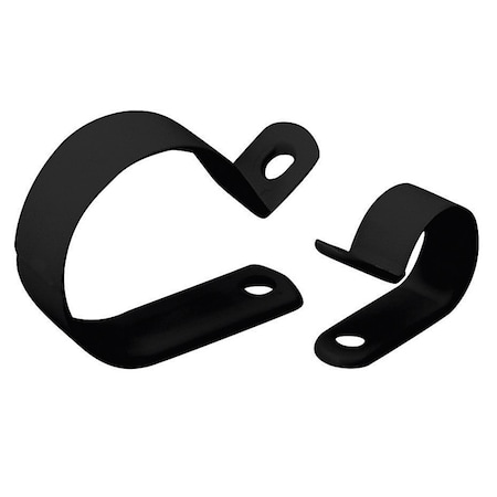 Gb Cable Clamp, Plastic, 1/2 in Bundle Dia., Black PPC-1550UVB | Zoro