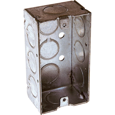 Raco Electrical Box, 11.5 cu in, Wall Box Type, 1, Steel, Rectangular ...