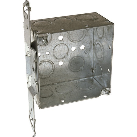 Raco Electrical Box, 30.3 cu in, Wall Box Type, 2 Gangs, Steel, Square ...