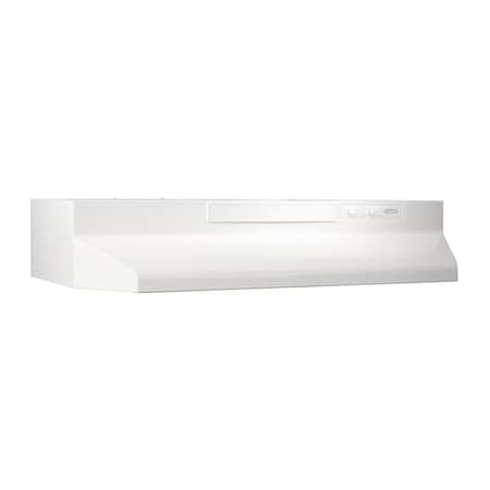 Nautilus/Broan Broan-NuTone 36 in. W White Range Hood F403611 | Zoro