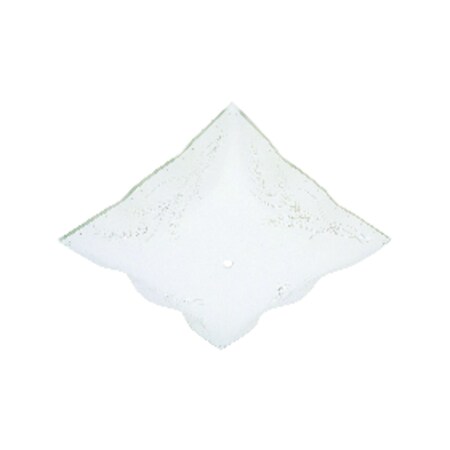 Westinghouse Square White Glass Fan/Fixture Shade 1 pk 81800 | Zoro