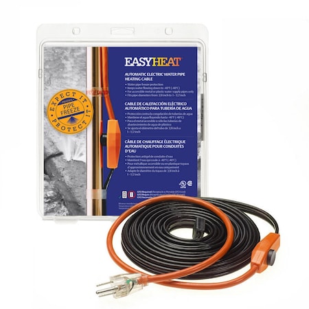 Easy Heat Easy Heat AHB 12 ft. L Heating Cable For Water Pipe AHB112A ...