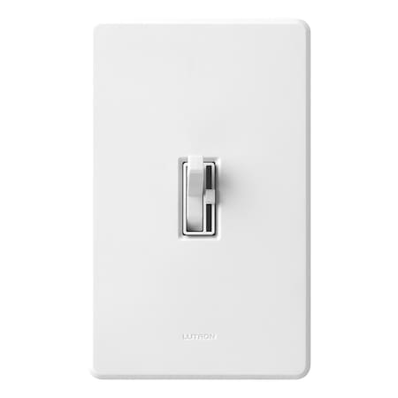 Lutron Toggler White 150 W 3-Way Dimmer Switch 1 pk TGCL-153PH-WH | Zoro
