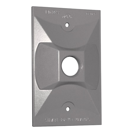 Sigma Engineered Solutions Weatherproof Cover, 1 Gang, Metal Die-Cast ...