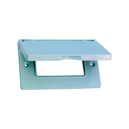 Sigma Engineered Solutions Weatherproof Cover, 1 Gang, Metal Die-Cast ...