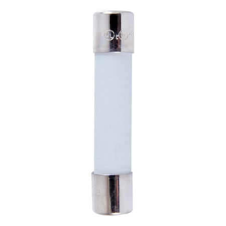 JANDORF 12A, 250V AC, Ceramic Fuse, 1-1/4 in x 1/4 in, Fast-Acting, ABC ...
