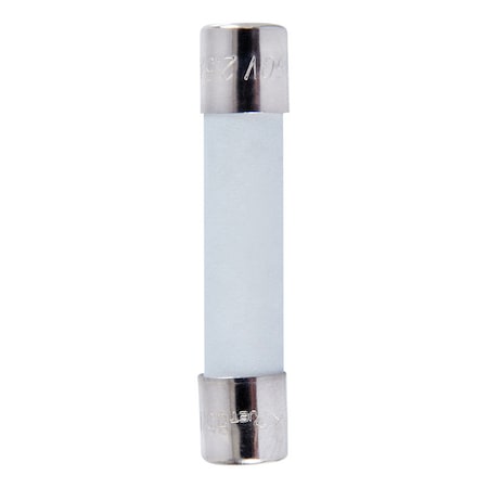 JANDORF 2.50A, 250V AC, Ceramic Fuse, 1-1/4 in x 1/4 in, Fast-Acting ...