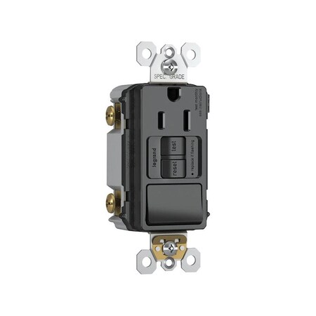 Pass & Seymour Gfci Combo Switch Blk 1597SWTTRBKCCD4 | Zoro