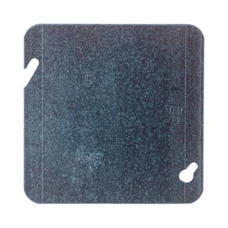 Steel City Electrical Box Cover, Junction Box Box Type, Square, Steel ...