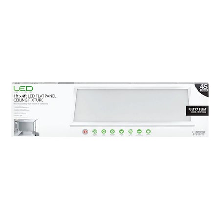 Feit Electric Feit EDGELIT 0.91 in. H X 12 in. W X 48 in. L White LED ...