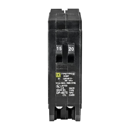 SCHEINDER ELECTIC 15 to 20A, 1 pole Miniature Circuit Breaker, HOMT ...