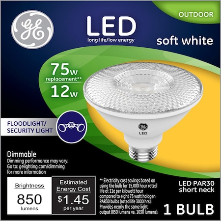 Current GE PAR30 E26 (Medium) LED Bulb Soft White 75 W 38443 | Zoro