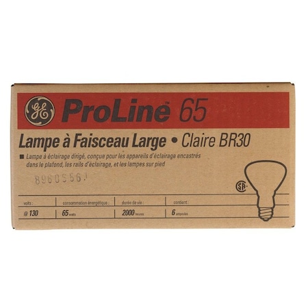 Current ProLine 65 W BR30 Floodlight Incandescent Light Bulb Medium ...