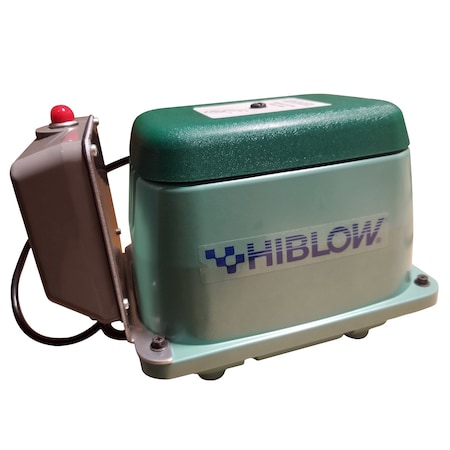 Hiblow HIBLOW HP-80A Aluminum Linear Diaphragm AC Septic Air Pump with ...