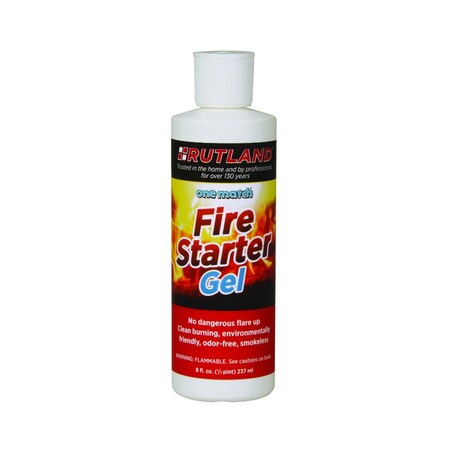 One Match Rutland Gelled Alcohol Fire Starter 8 oz 48 | Zoro