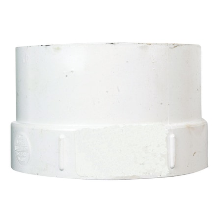 Plastic Trends NDS Schedule 35 4 in. Hub each X 4 in. D FPT PVC Pipe ...