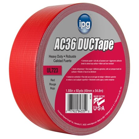 Intertape DUCT TAPE RED 60YD 4335 RED | Zoro